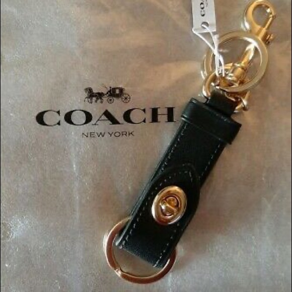Coach | Bags | Coach Valet Turnkey Trigger Key Fob Nwot Gold | Poshmark